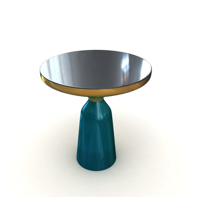 ClassiCon Bell Table 3D Model in Table 3DExport