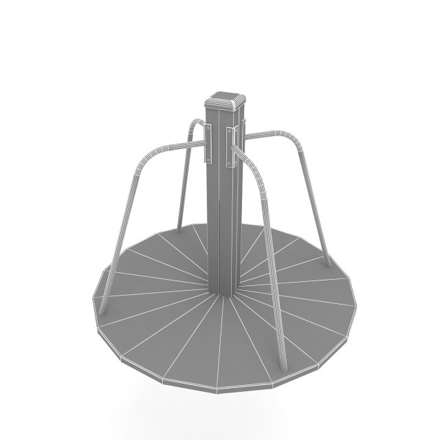 Lappset Carousel 3D Model in Other 3DExport