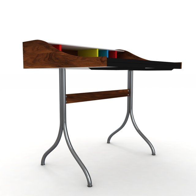 Nelson Swag Leg Desk 3D Model in Table 3DExport