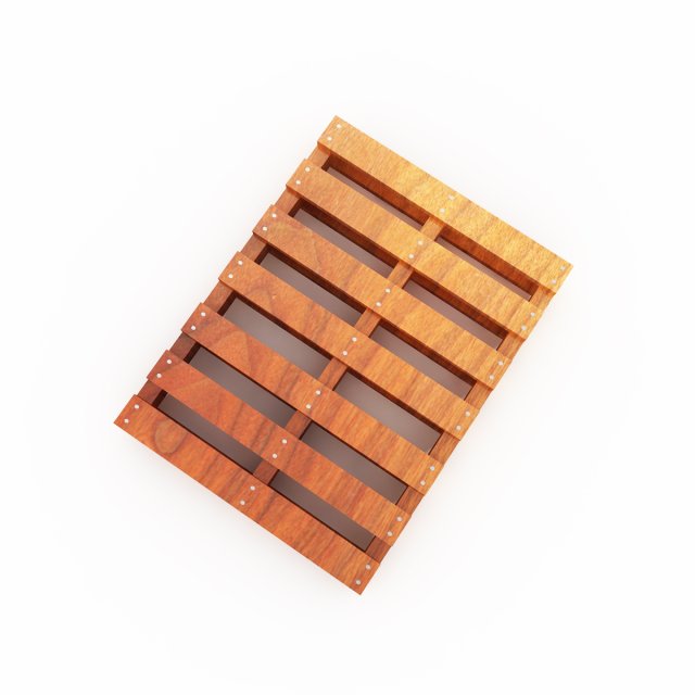 Wood Pallet 3D Model in Other 3DExport