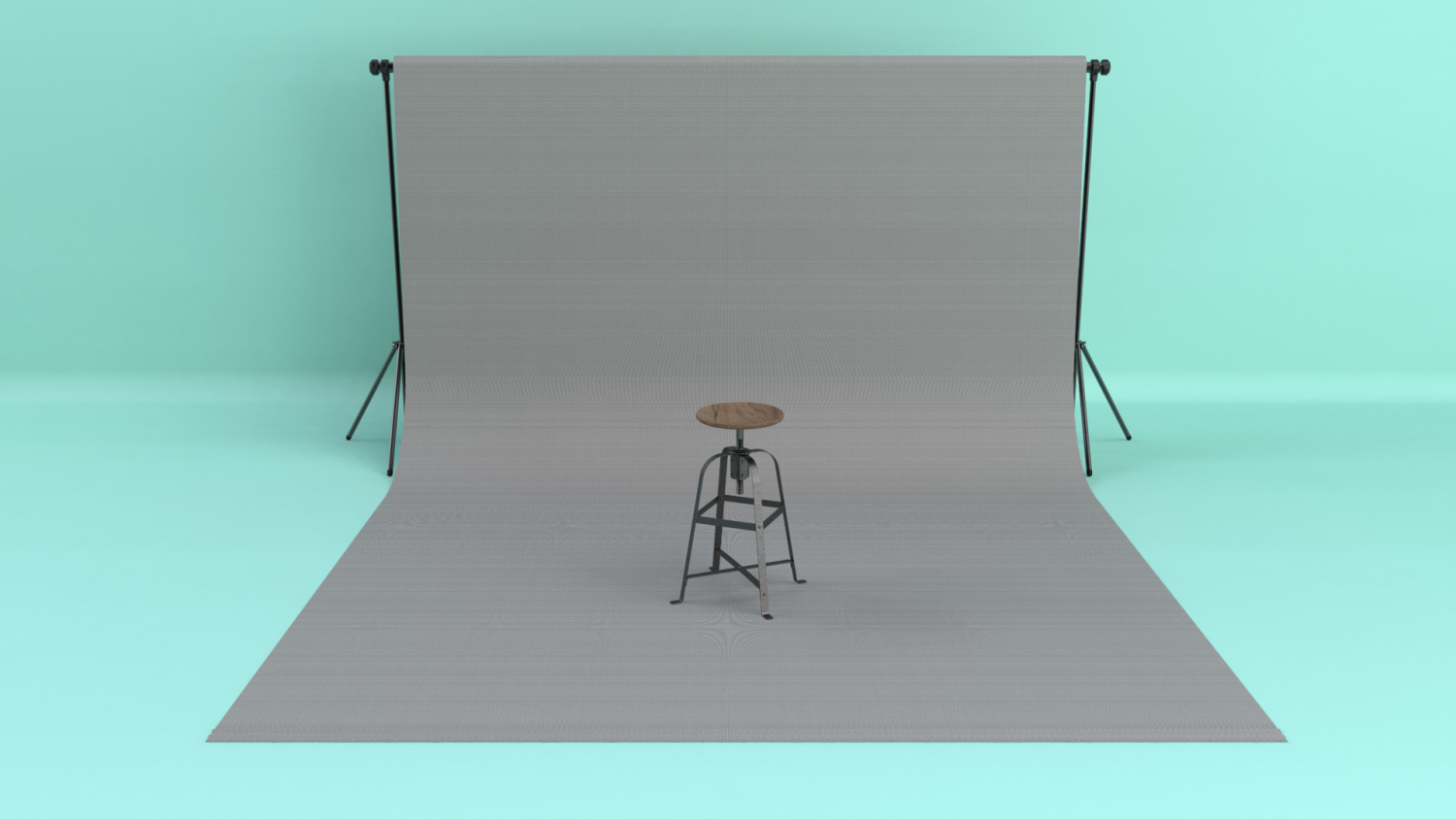 Photo Studio Backdrop 3D Model in Studio and Stage 3DExport