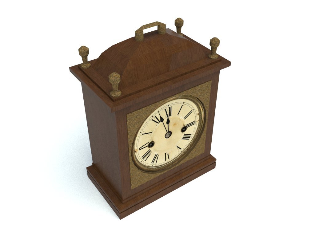 mantel clock 3D Models in Other 3DExport