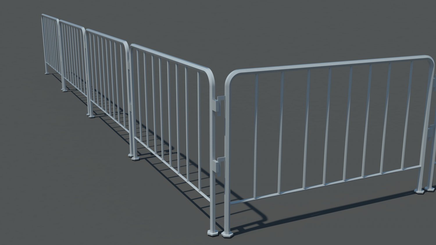 safety barrier Model 3D in Serba-serbi 3DExport