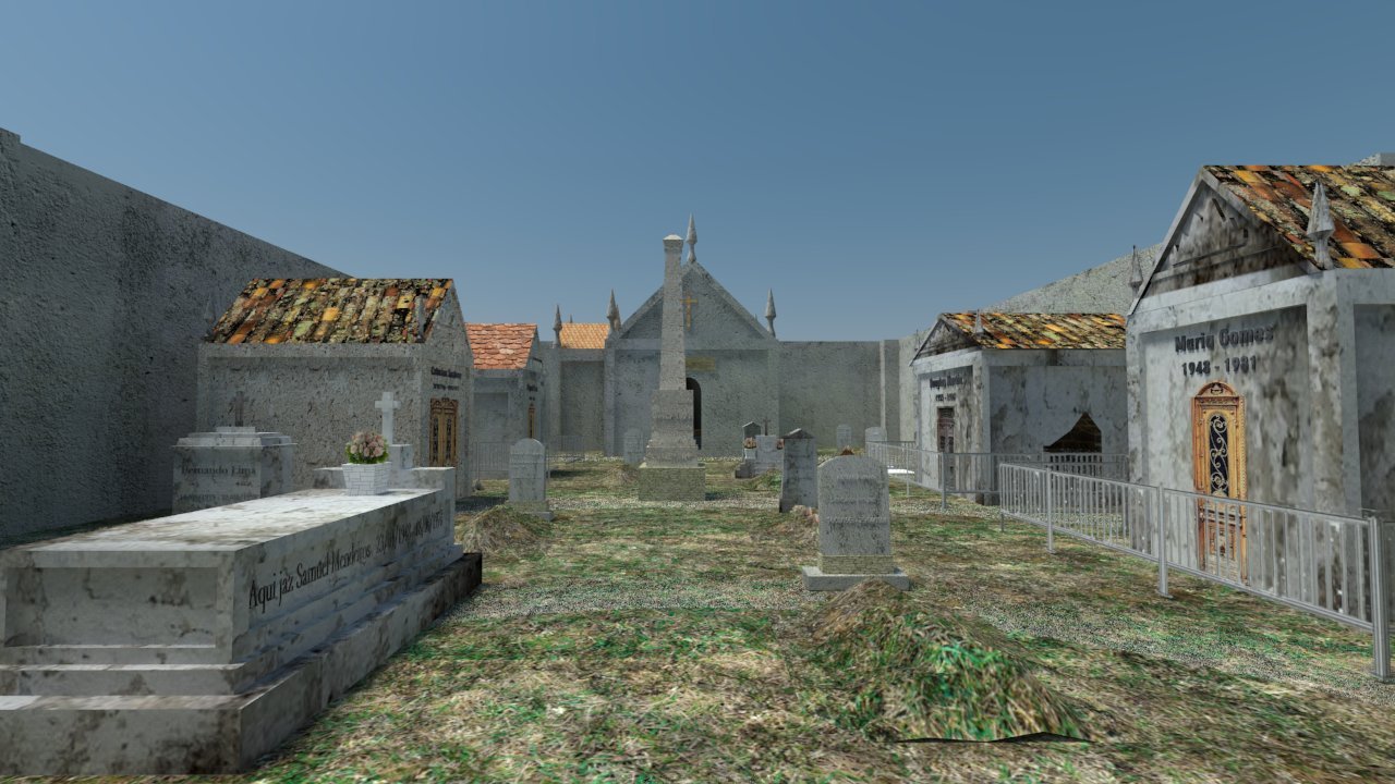 cemetery 3D Models in Buildings 3DExport