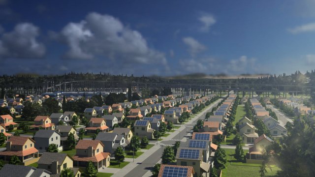 Freeway04 Suburbs 3D Model in Environment 3DExport
