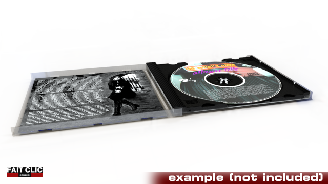 audio cd case 3D Model in Other 3DExport