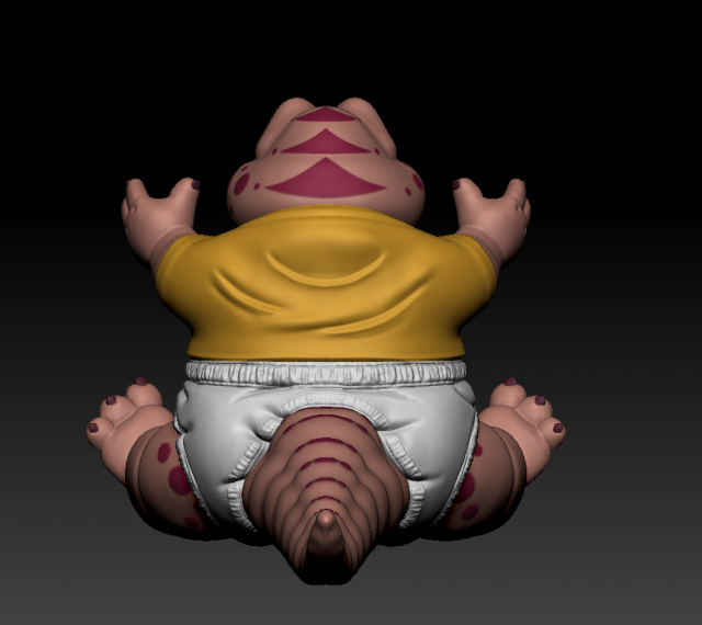 baby dinosaur from dinosaurs 90s serie 3D Print Model in Monsters ...