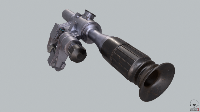rifle scope pso-1 3D Model in Combat 3DExport