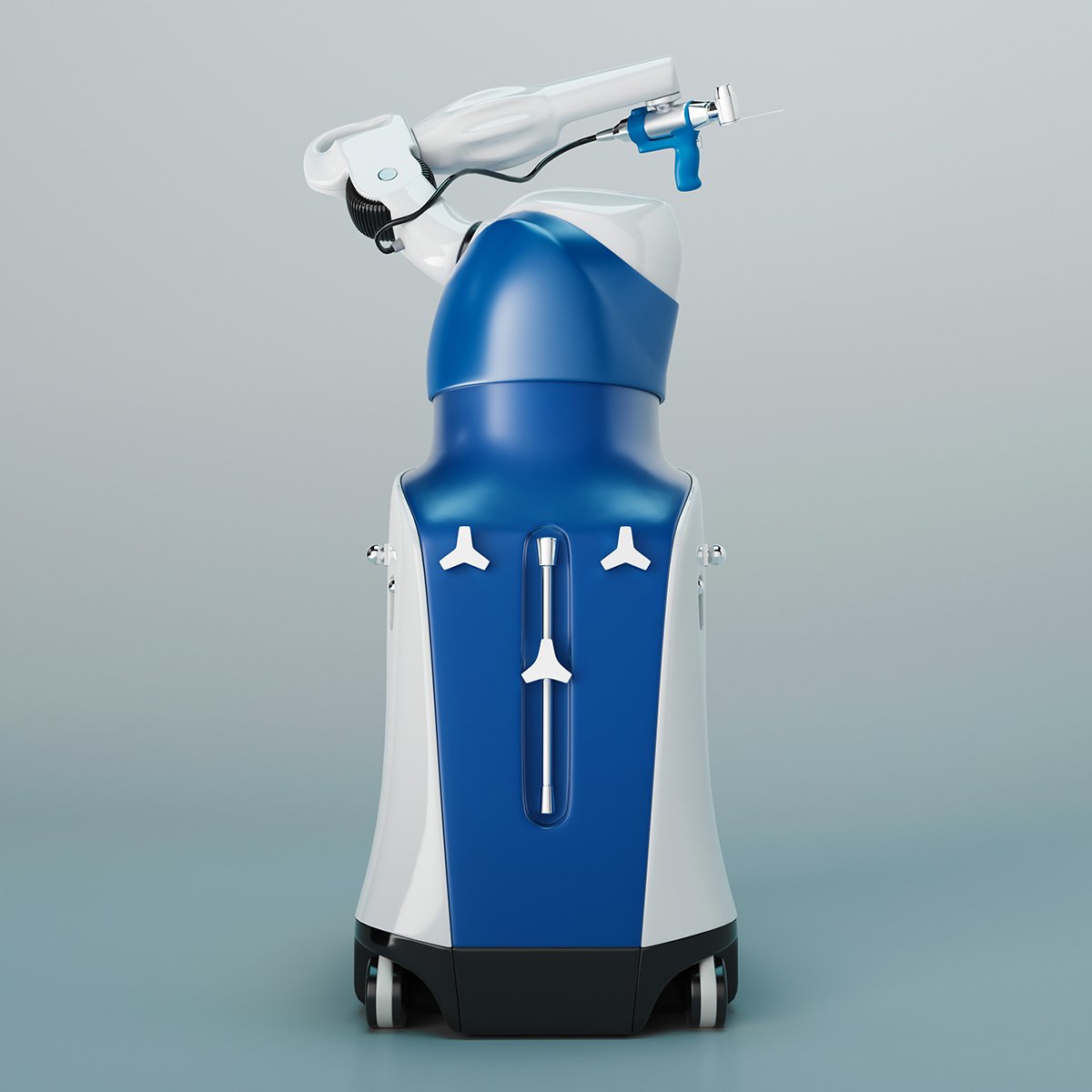 Mako Robotic Arm Assisted Surgery Machine Low-poly 3D Model in Medical ...