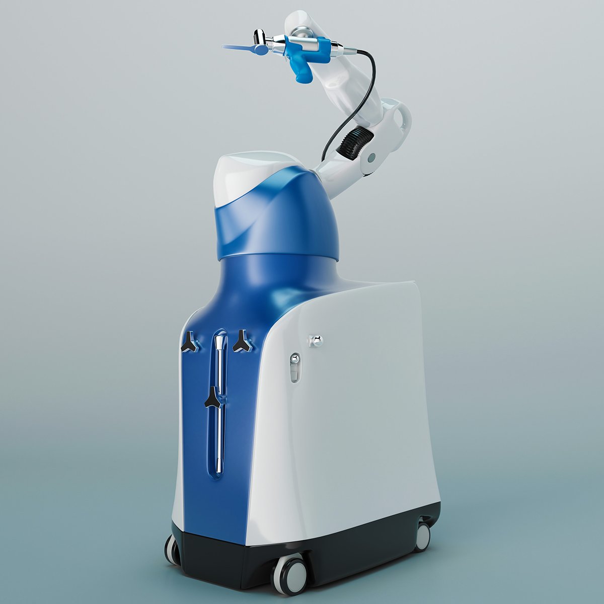 Mako Robotic Arm Assisted Surgery Machine Low-poly 3D Model in Medical ...