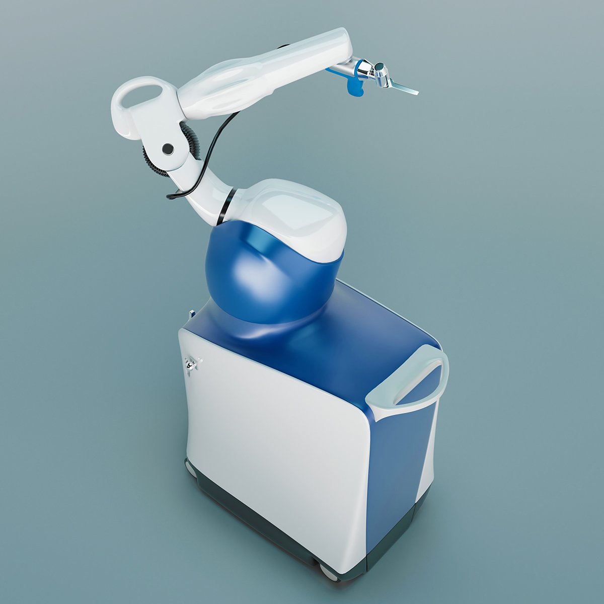 Mako Robotic Arm Assisted Surgery Machine Low-poly 3D Model in Medical ...