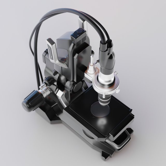 digital microscope 3D Model in Medical Equipment 3DExport