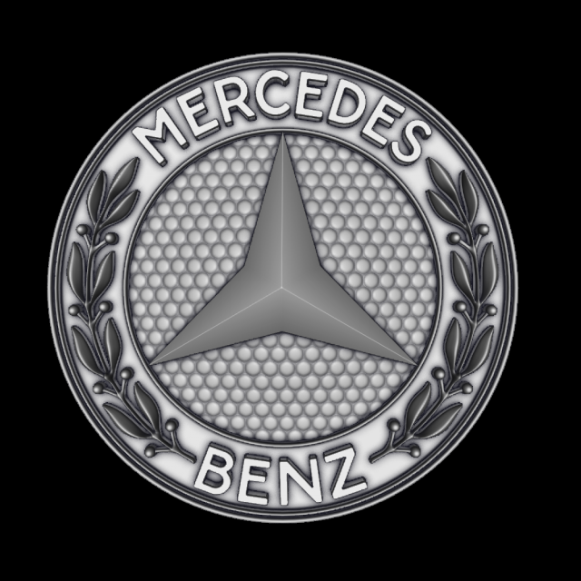 merin logo 3D Model in Parts of auto 3DExport