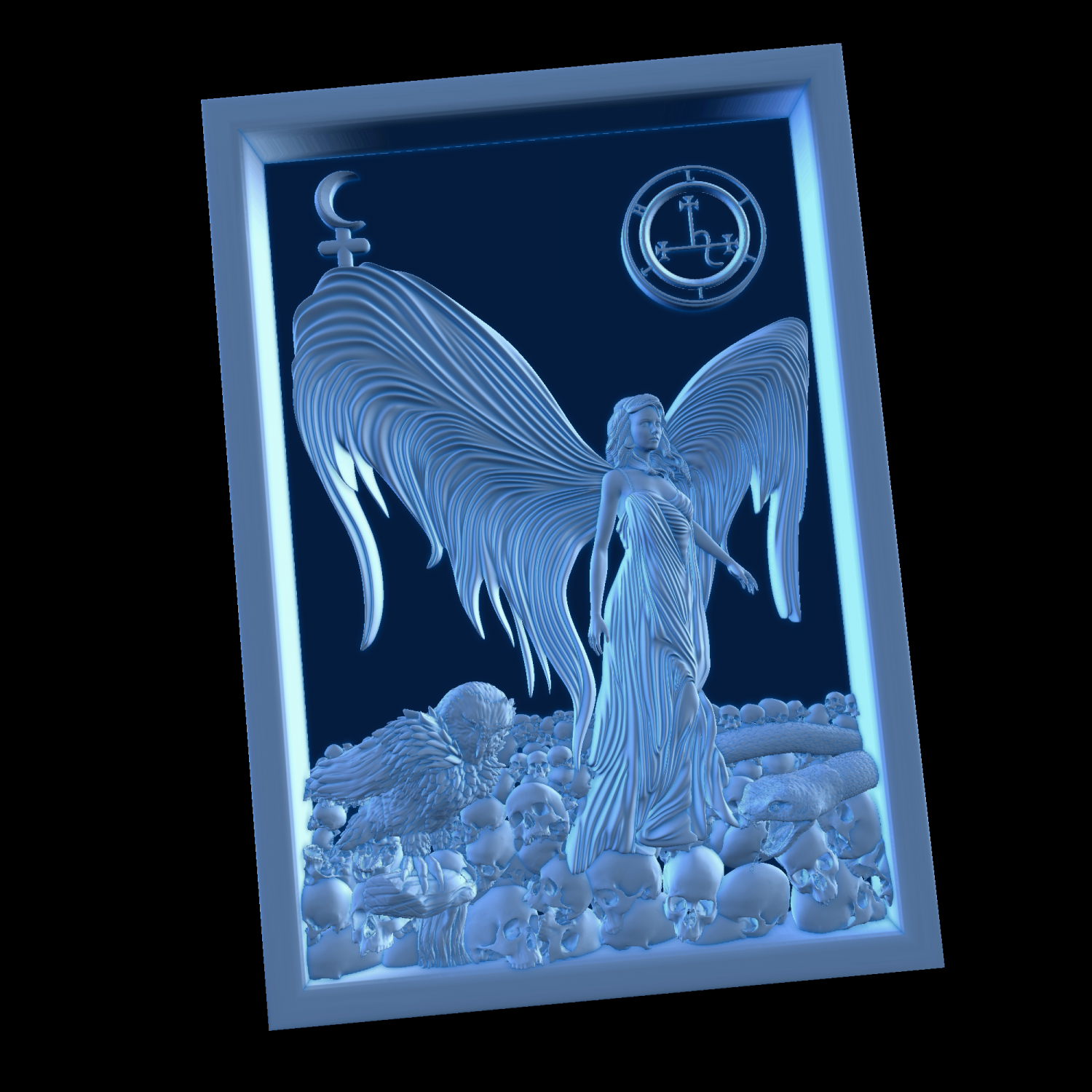 lilith 3D Print Models in Sculpture 3DExport