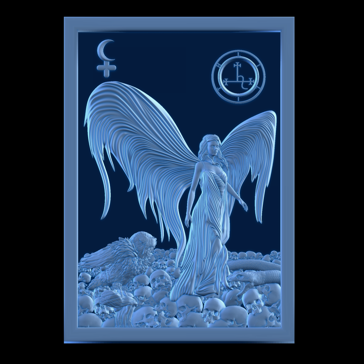 lilith 3D Print Models in Sculpture 3DExport