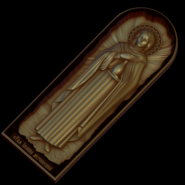 Relief 3D Print Model in Sculpture 3DExport