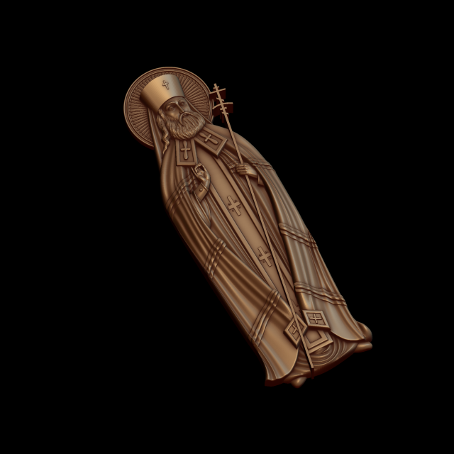 Relief 3D Print Model in Sculpture 3DExport