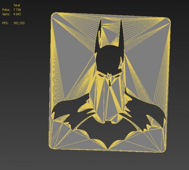 batman lasercut 3D Model in Toys 3DExport