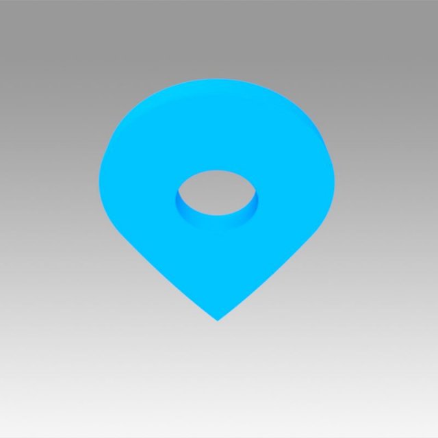 map pointer 3D Model in Other 3DExport