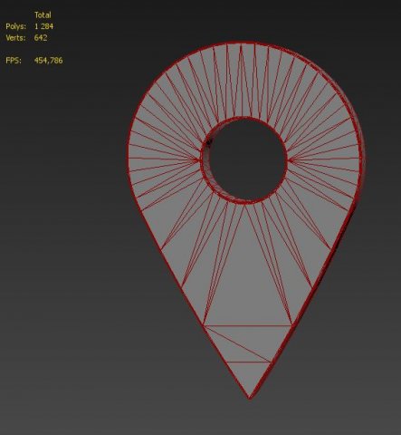 map pointer 3D Model in Other 3DExport