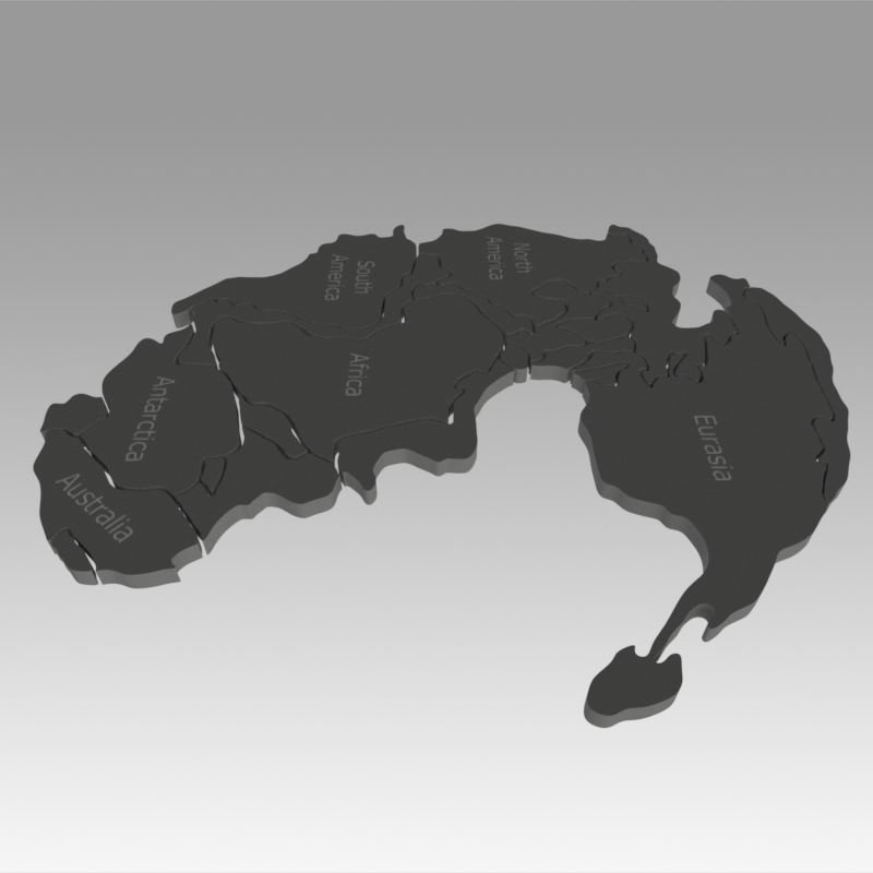 Pangea 3D Models in Other 3DExport