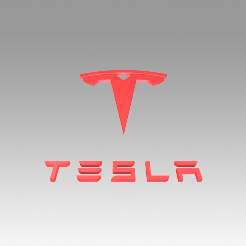 tesla logo 3D Models in Other 3DExport