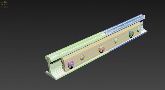 rail fastening 3D Model in Heavy Equipment 3DExport