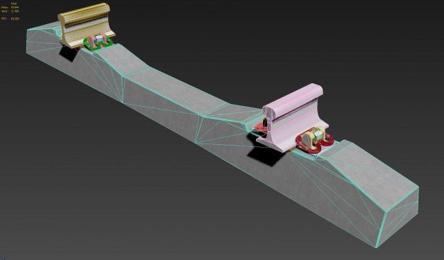 rail fastening 3D Model in Heavy Equipment 3DExport