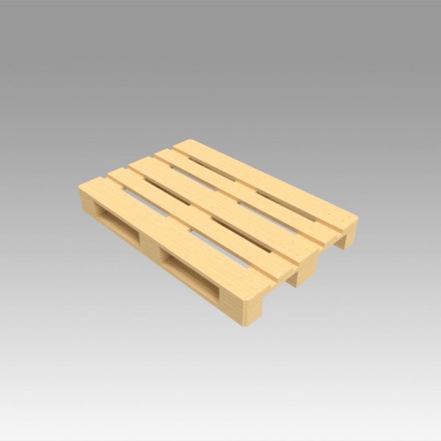 euro pallet 3D Model in Shipping Containers 3DExport