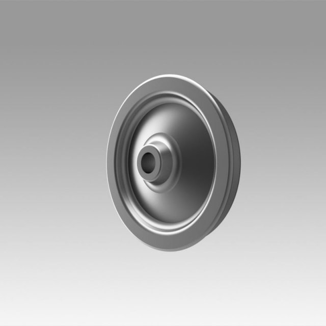 train wheel 3D Model in Parts 3DExport