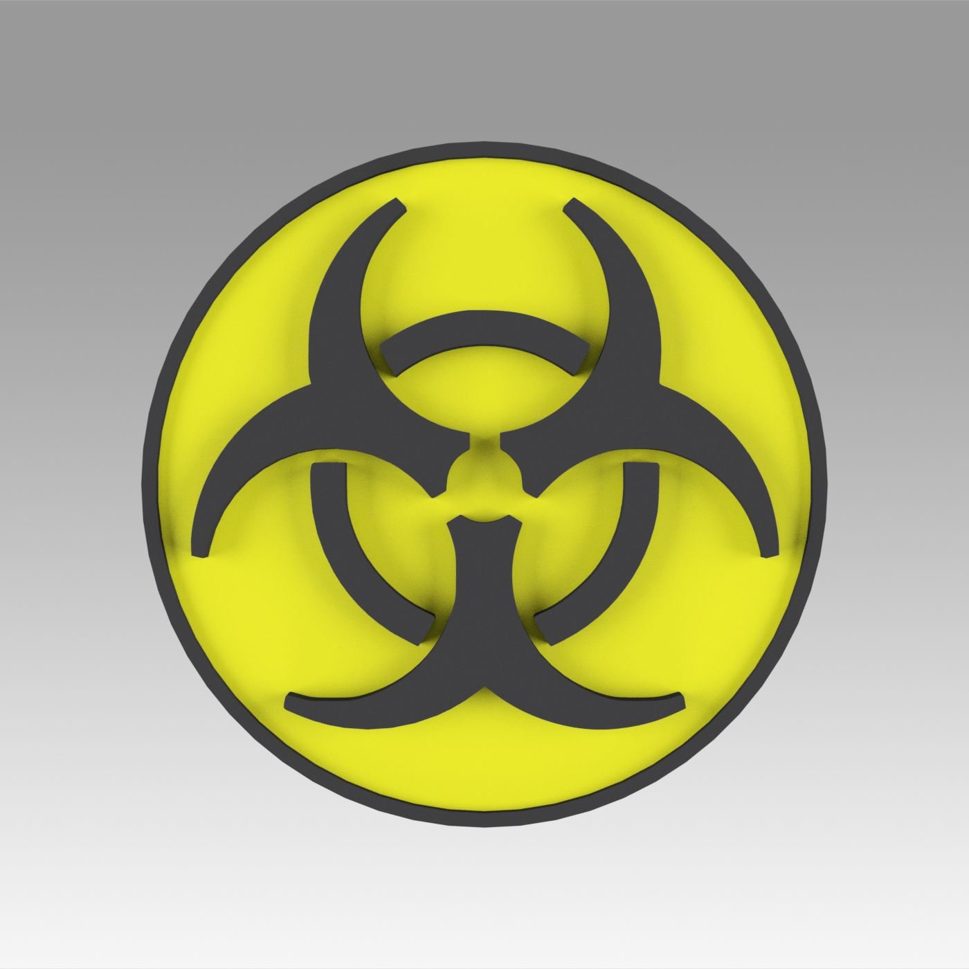 biohazard symbol signs 3D Models in Other 3DExport