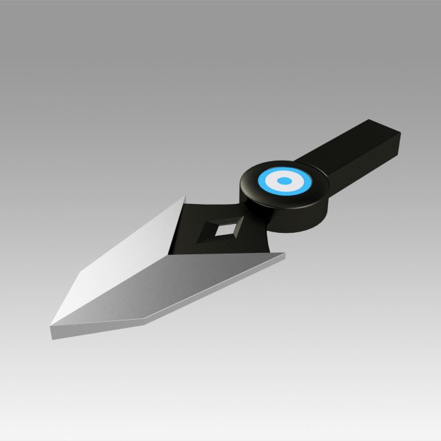 valorant jett knife cosplay prop 3D Print Model in Toys 3DExport