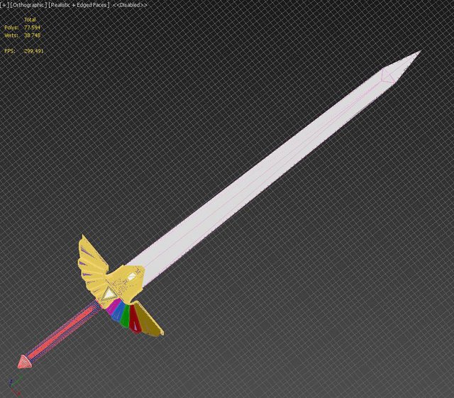 saint seiya hades sword cosplay pro 3D Print Model in Other 3DExport