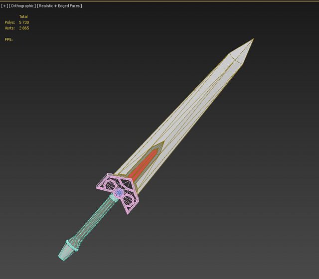 fate extra fate grand order saber brave sword 3D Print Model in Other ...