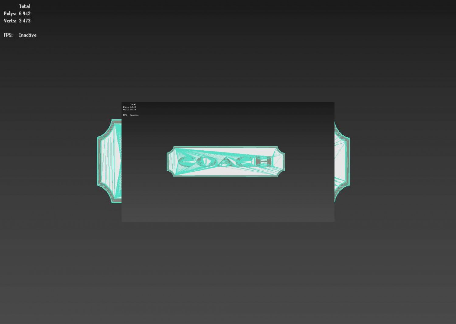 Coach Emblem logo Modelados 3D para Imprimir in Otros 3DExport