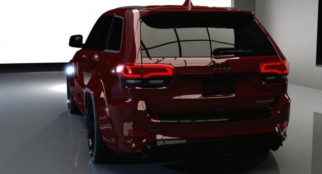 Jeep Grand Cherokee Trackhawk 2021 Bodykit Modèle 3D in Wagon 3DExport