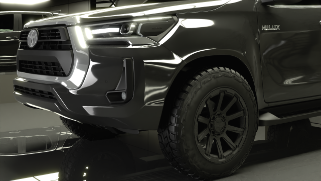 Toyota Hilux 2022 3D Model in Van and Minivan 3DExport