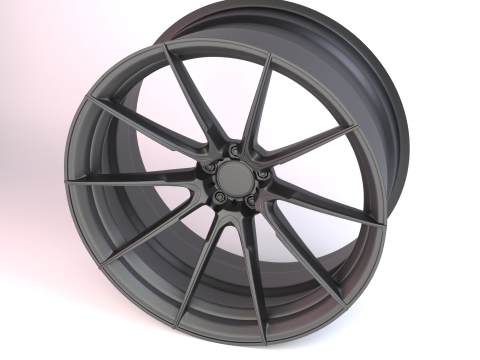 Roda Monobloco AL13 D010 Modelo 3D in partes do auto 622481 | 3DExport