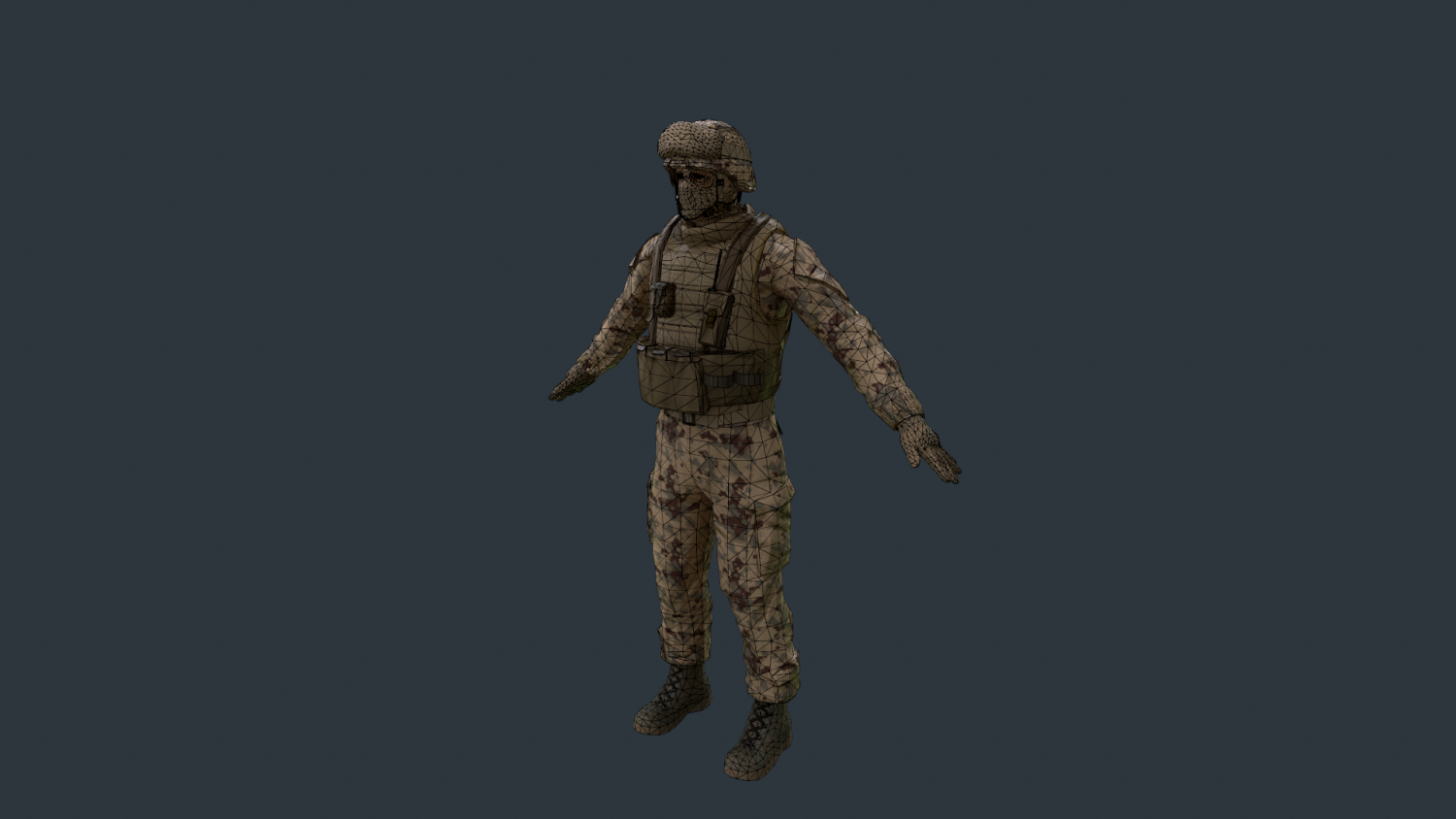 Ranger 3D Model in Man 3DExport