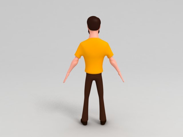 man character 3D Model in Man 3DExport