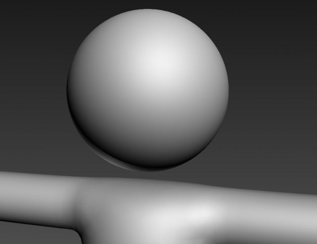 rigged simple stick man 3D Model in Cartoon 3DExport