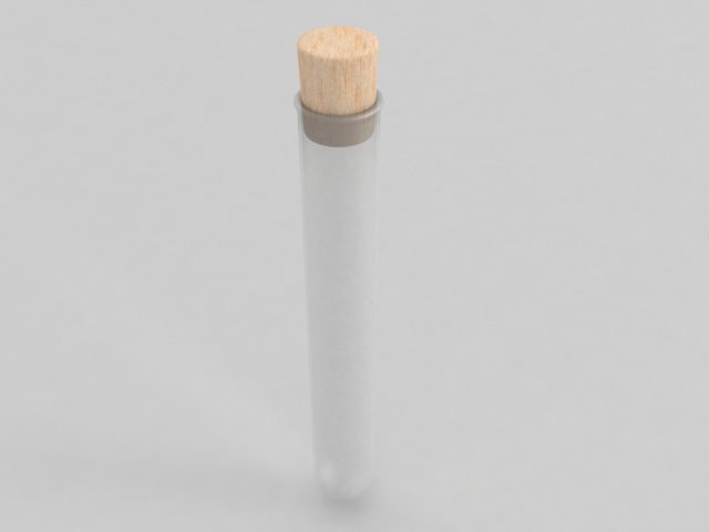 test tube 3D Model in Medical Equipment 3DExport