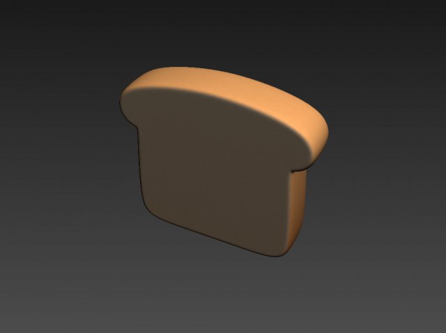 bread 3D Model in Miscellaneous 3DExport