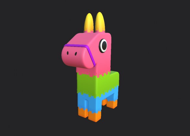 pinata 3D Model in Other 3DExport