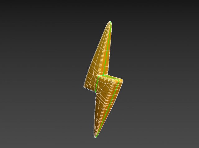 lightning symbol 3D Model in Other 3DExport