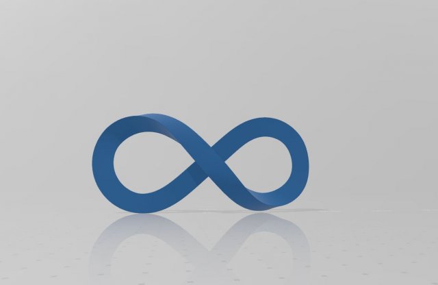 infinity symbol 3D Model in Other 3DExport
