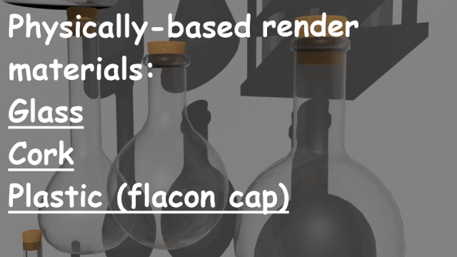 low poly pbr flask Free 3D Model in Medical Equipment 3DExport