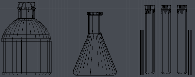 low poly pbr flask Free 3D Model in Medical Equipment 3DExport