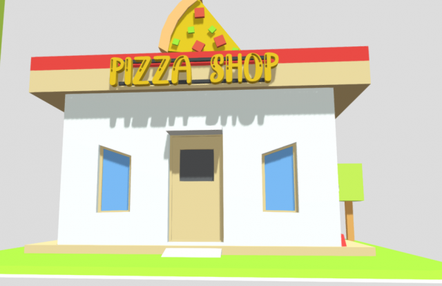 pizza shop 3d low poly Free 3D Model in Buildings 3DExport