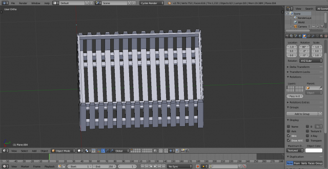 flower box 3D Model in Bush 3DExport